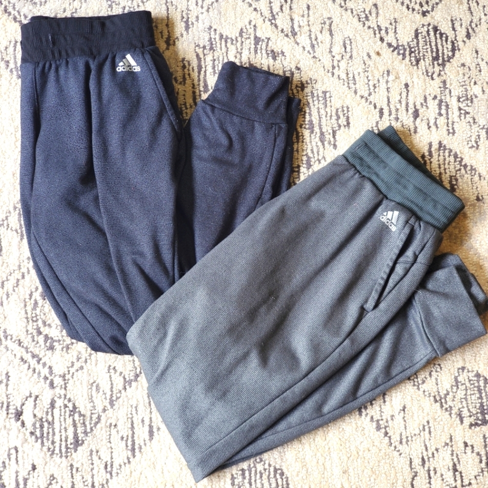 Adidas 2 Pair Climawarm Jogging Pants Bundle Lot Set.… - Gem